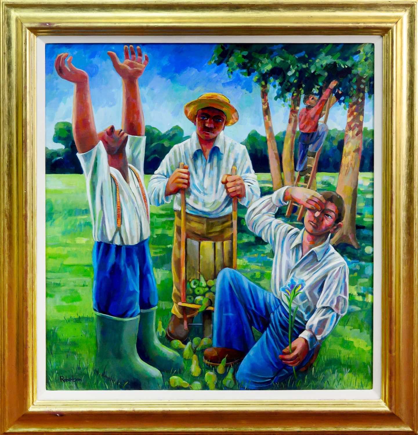 Lot 67 - * JONATHAN ROBERTSON (SCOTTISH b. 1947),