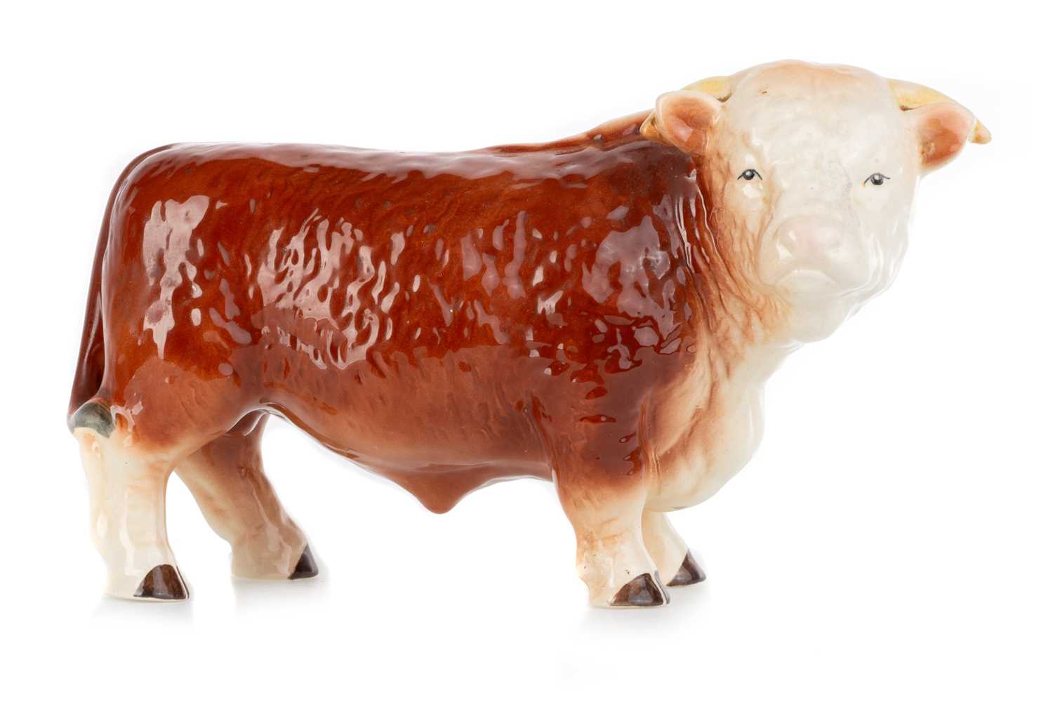 Lot 27 - VICTORIAN LEATHER CLAD MODEL OF A HORSE,