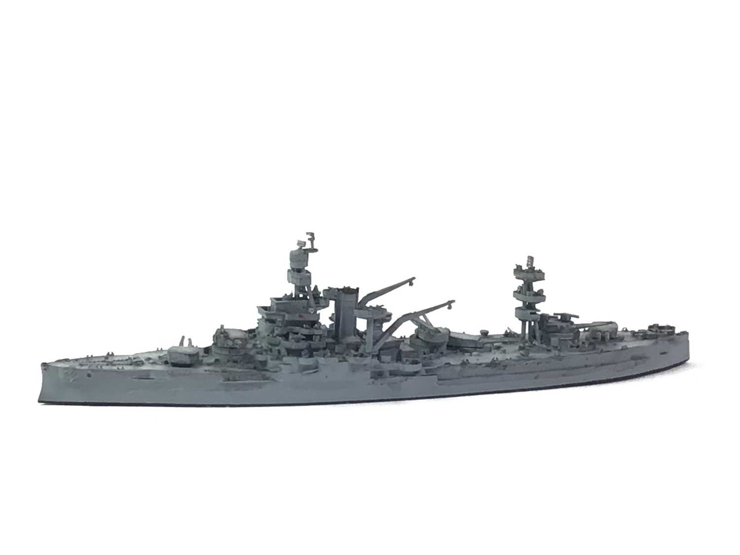 Lot 42 - COLLECTION OF WATERLINE MODEL WARSHIPS,