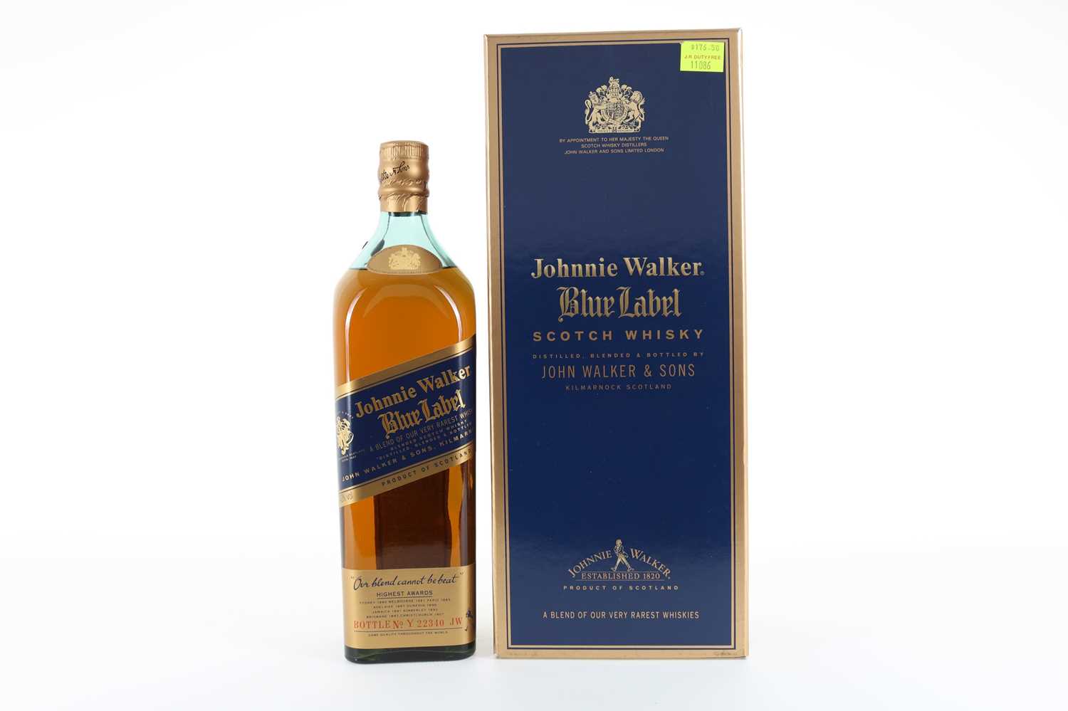 Lot 150 - JOHNNIE WALKER BLUE LABEL 1L