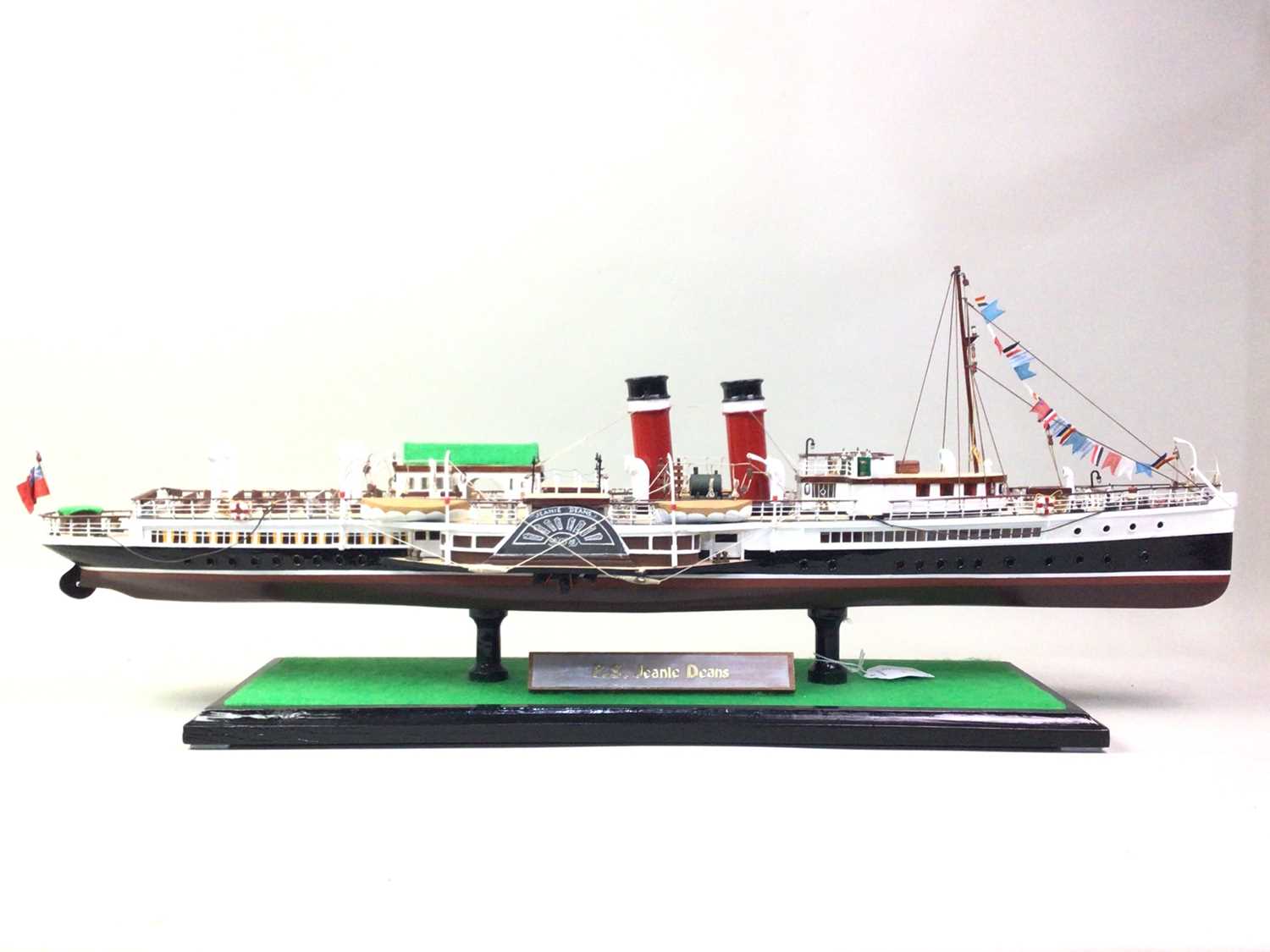 Lot 3 Scratch Model Of The Ps Jeanie Deans