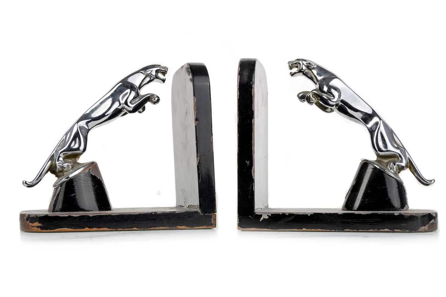 Lot 1377 - PAIR OF ART DECO BOOKENDS,