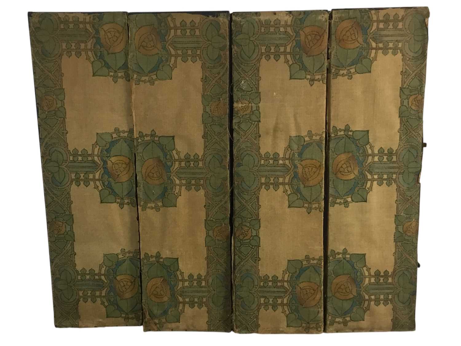 Lot 393 - SCOTTISH GUILD OF HANDICRAFT, SET OF FOUR