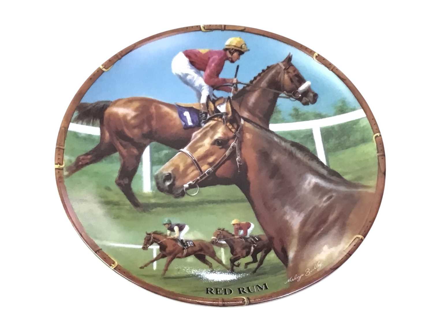 Lot 211 - RED RUM PUB MIRROR,