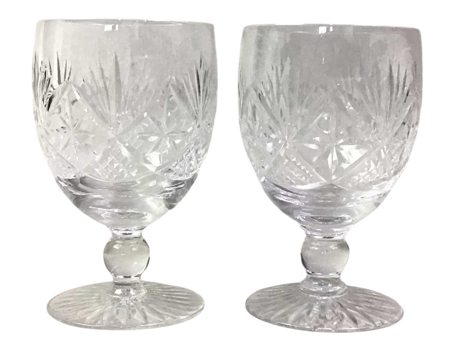 Lot 309 - GROUP OF CRYSTAL AND GLASSWARE,