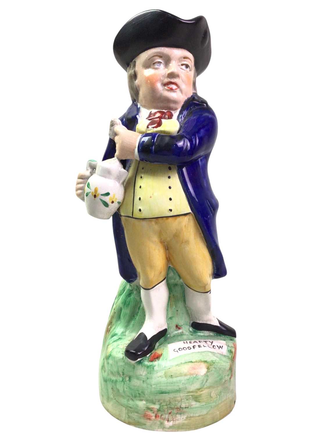 Lot 17 - GROUP OF TOBY JUGS,