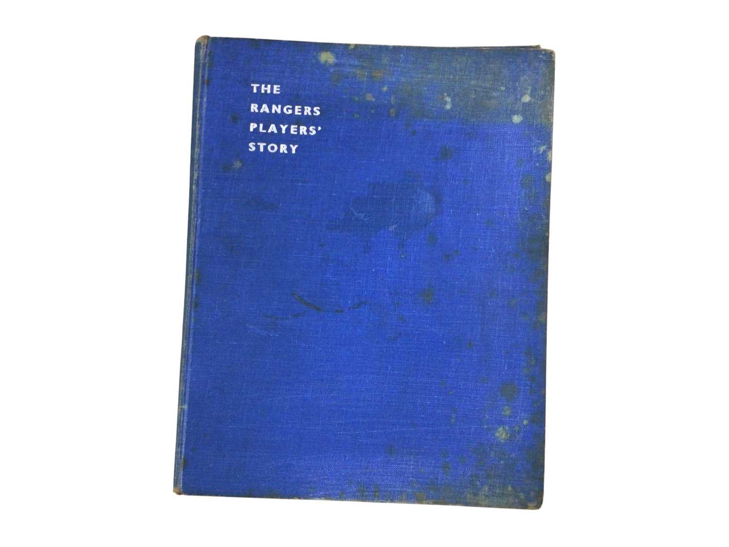 Lot 633 - THE RANGERS PLAYERS' STORY, WILLIE ALLISON