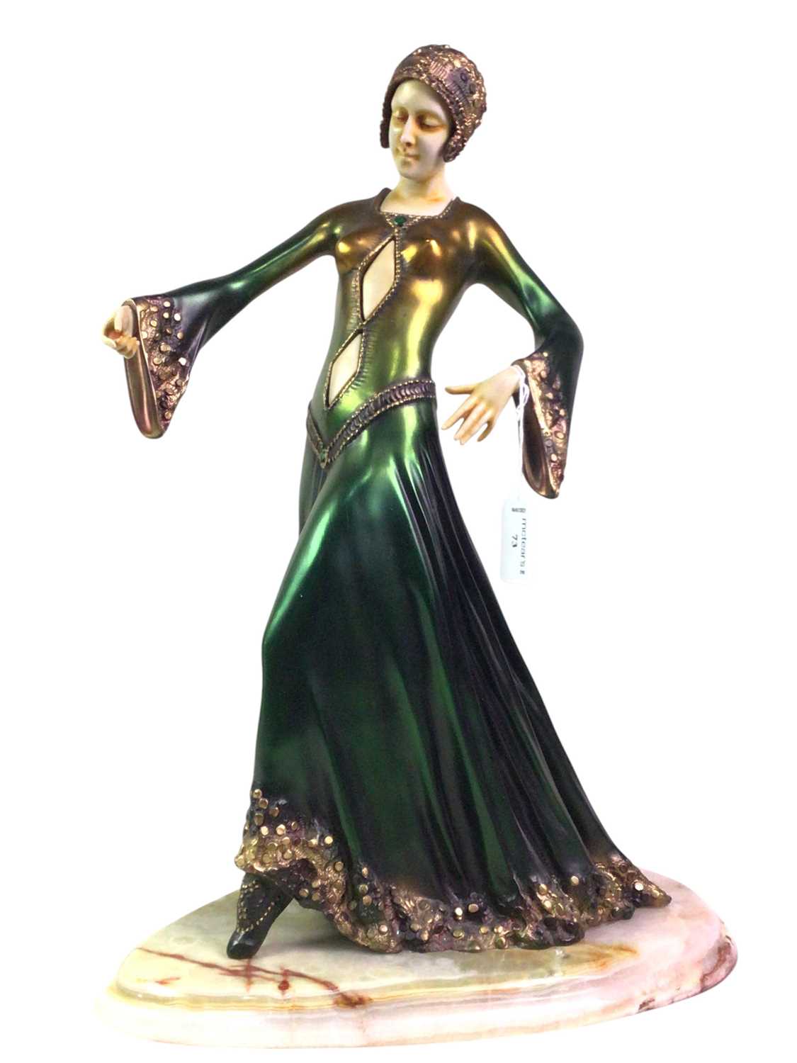 Lot 73 - ART DECO STYLE COMPOSITE FIGURE AFTER DEMETRE