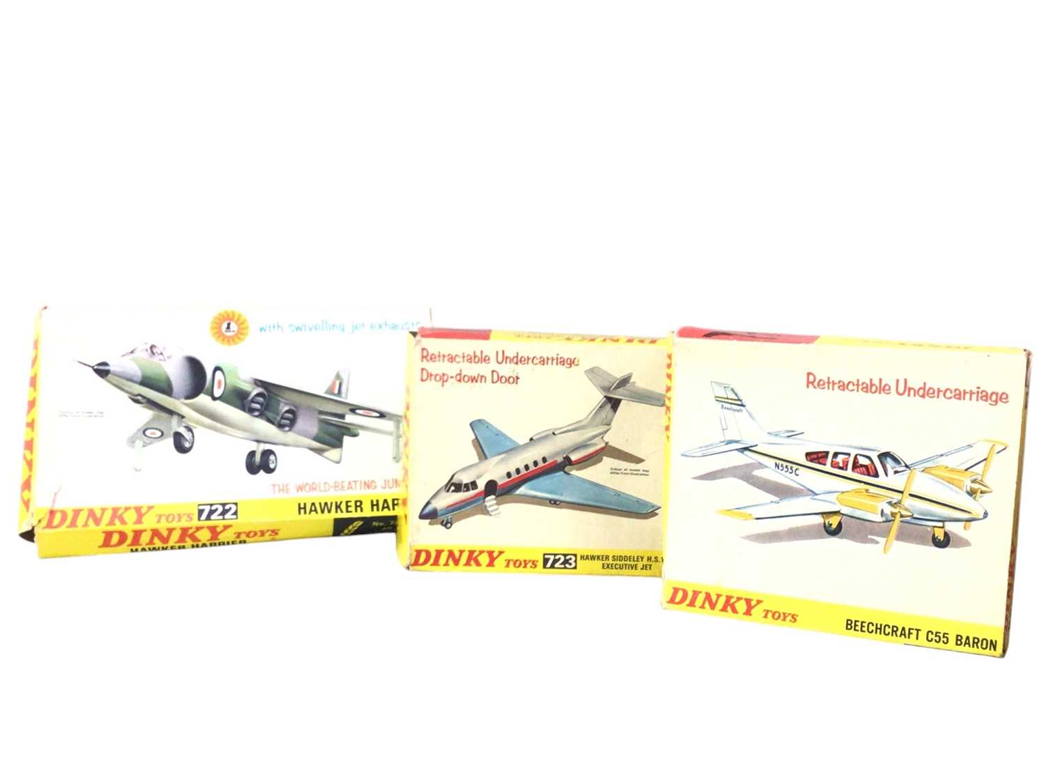 Lot 313 - DINKY 722 HAWKER HARRIER,