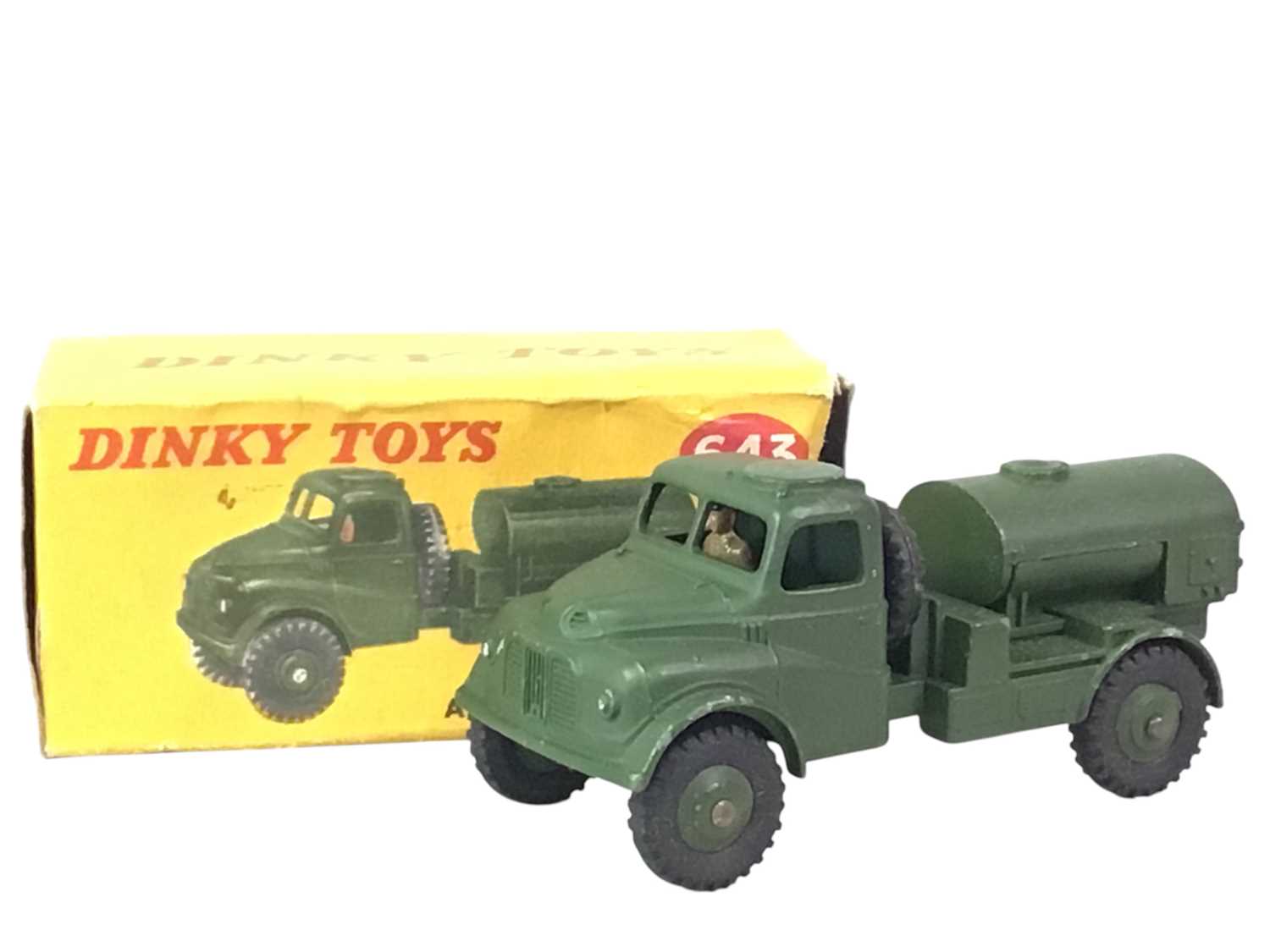GROUP OF DINKY ARMY VEHICLES