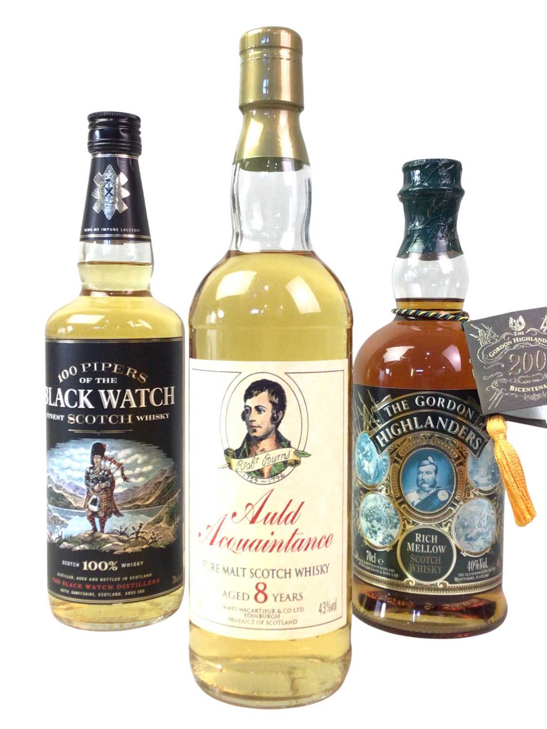 Lot 197 - GORDON HIGHLANDERS, 100 PIPERS OF THE BLACK