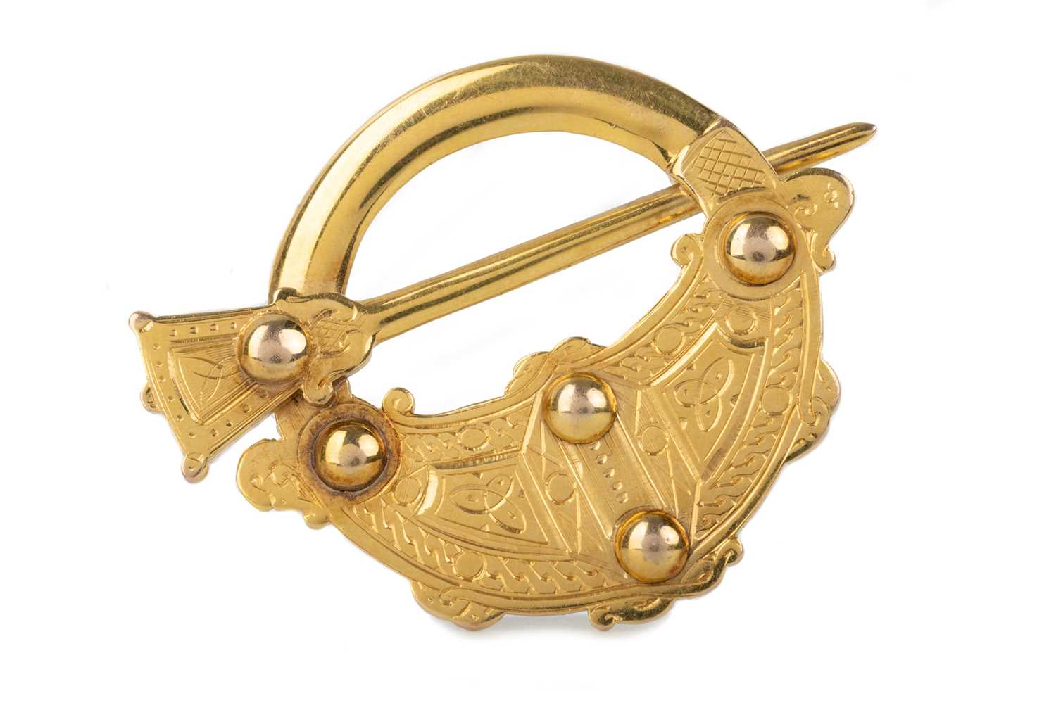 Lot 577 - IRISH TARA BROOCH,