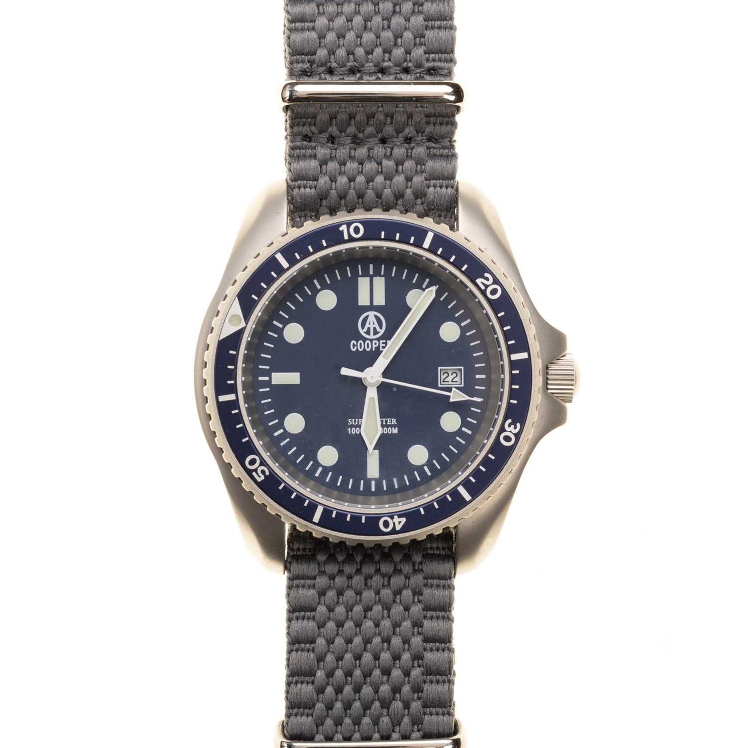 Lot 828 - COOPER, SUBMASTER DIVER'S WRISTWATCH,
