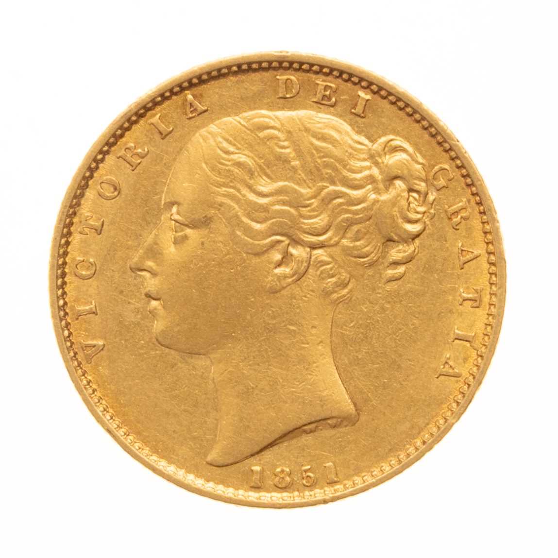 Lot 10 - VICTORIA GOLD SOVEREIGN,