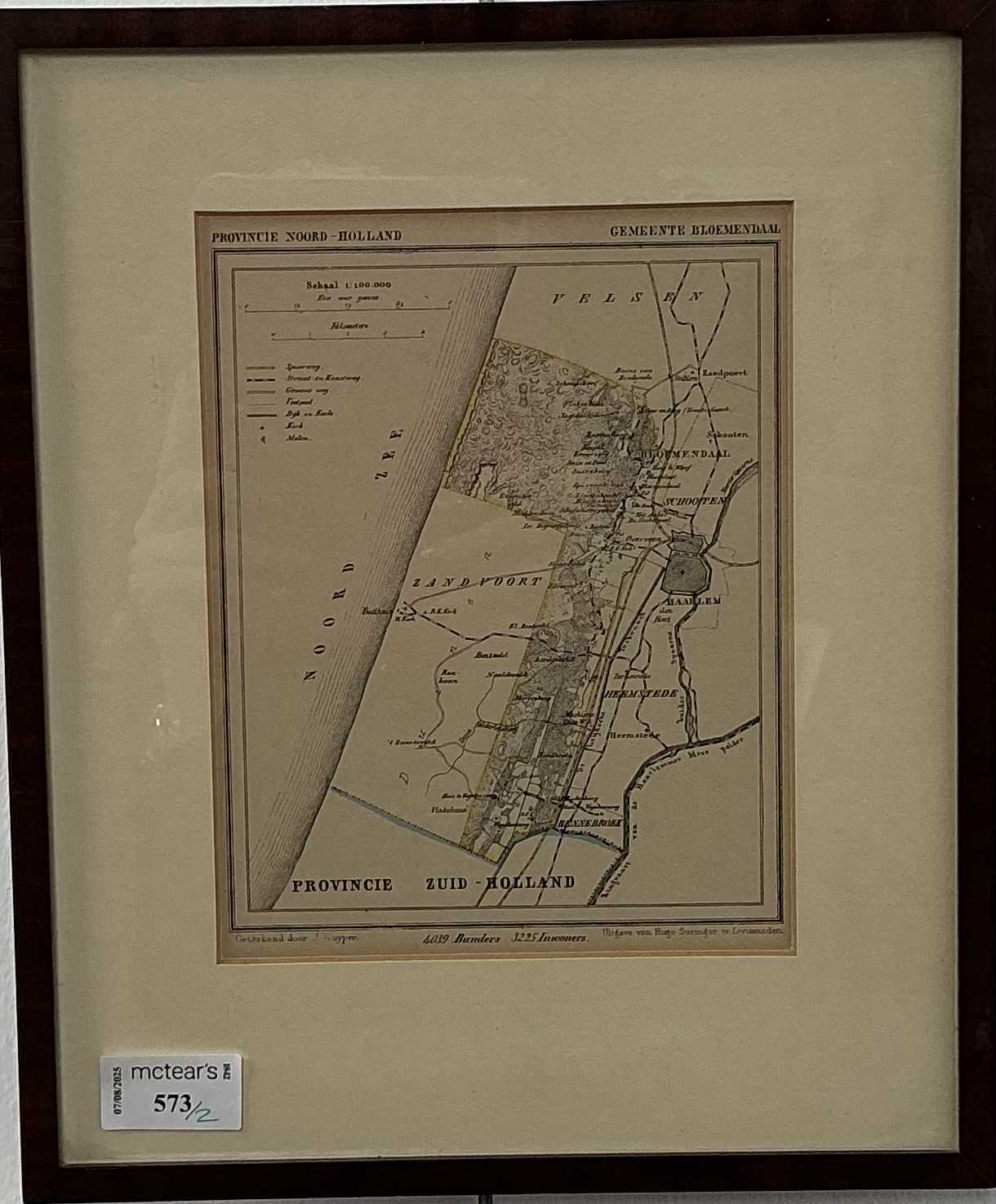 Lot 573 - JAN LUYKEN ENGRAVING,