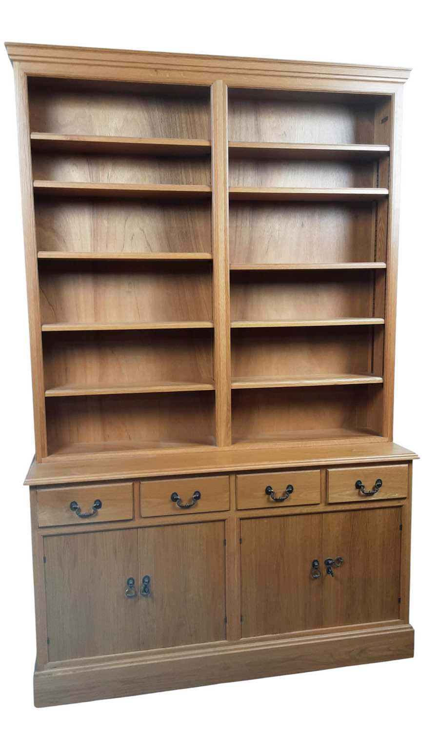 Lot 148 - MODERN OAK BOOKCASE,