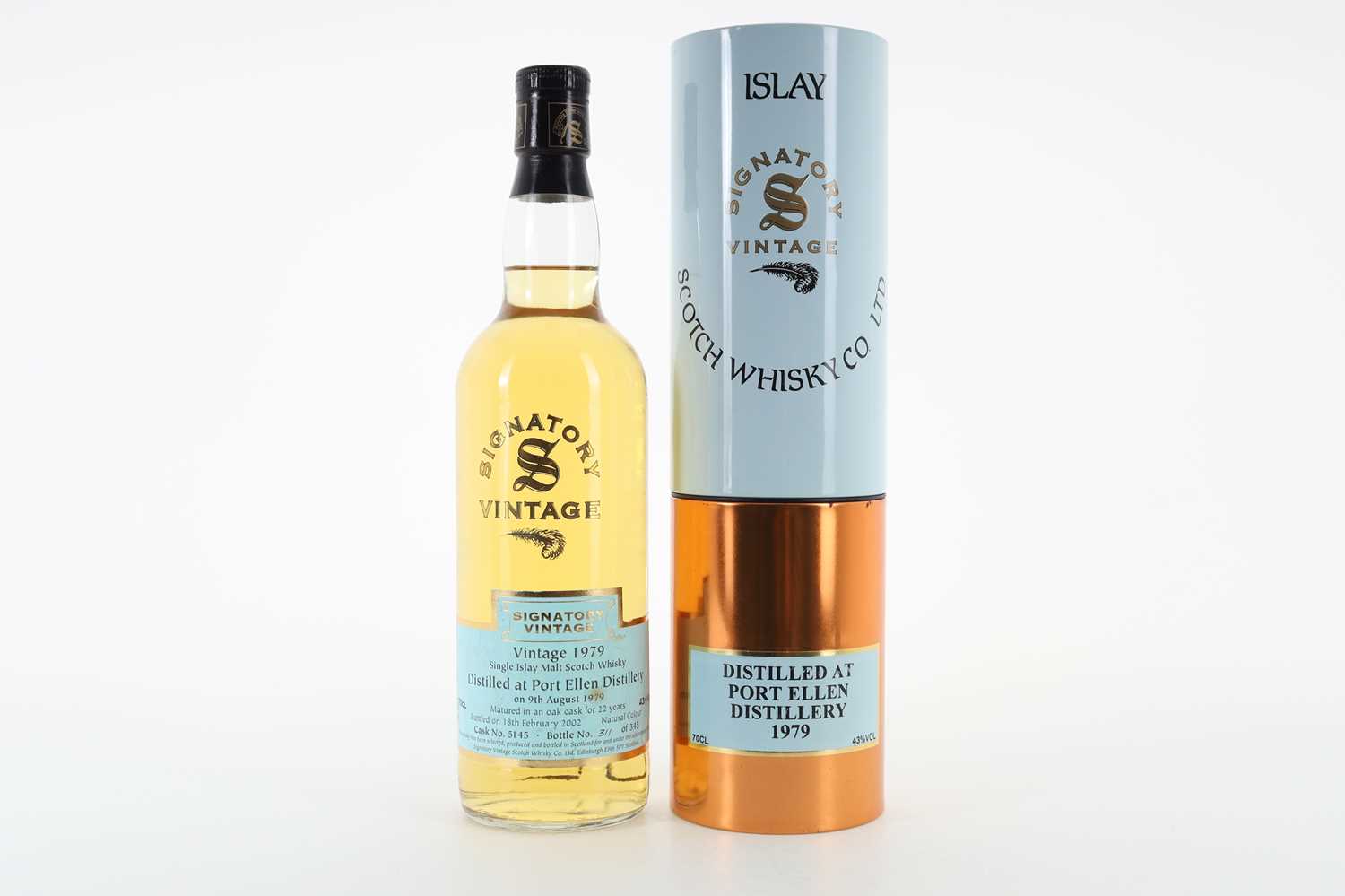 Lot 215 - PORT ELLEN 1979 22 YEAR OLD SIGNATORY,