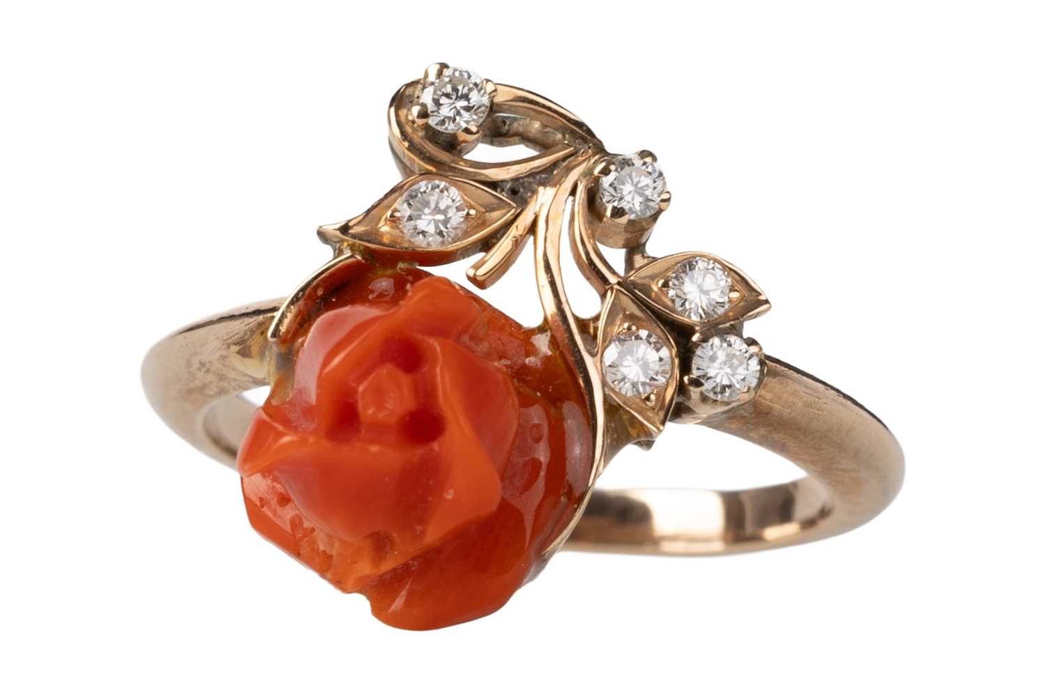 Lot 504 - PEARL AND CORAL NECKLACE,