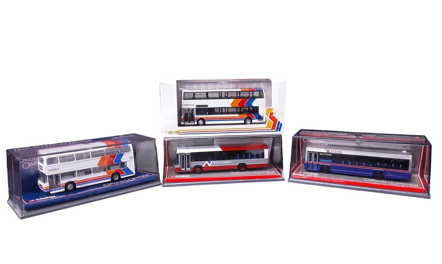 Lot 178 - GROUP OF DIECAST MODEL BUSES,