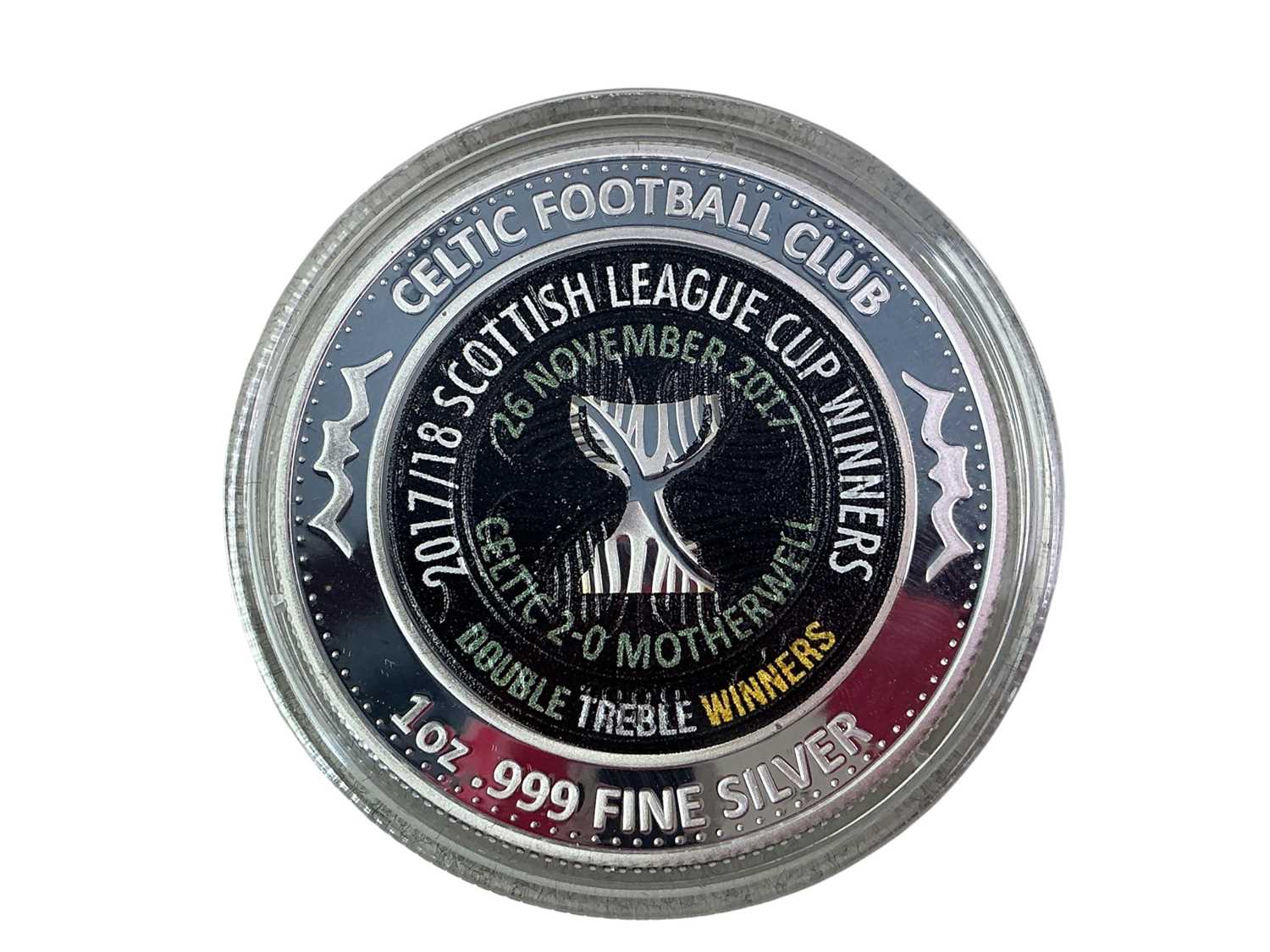 Lot 176 - CELTIC F.C. SILVER BULLION COLLECTION,