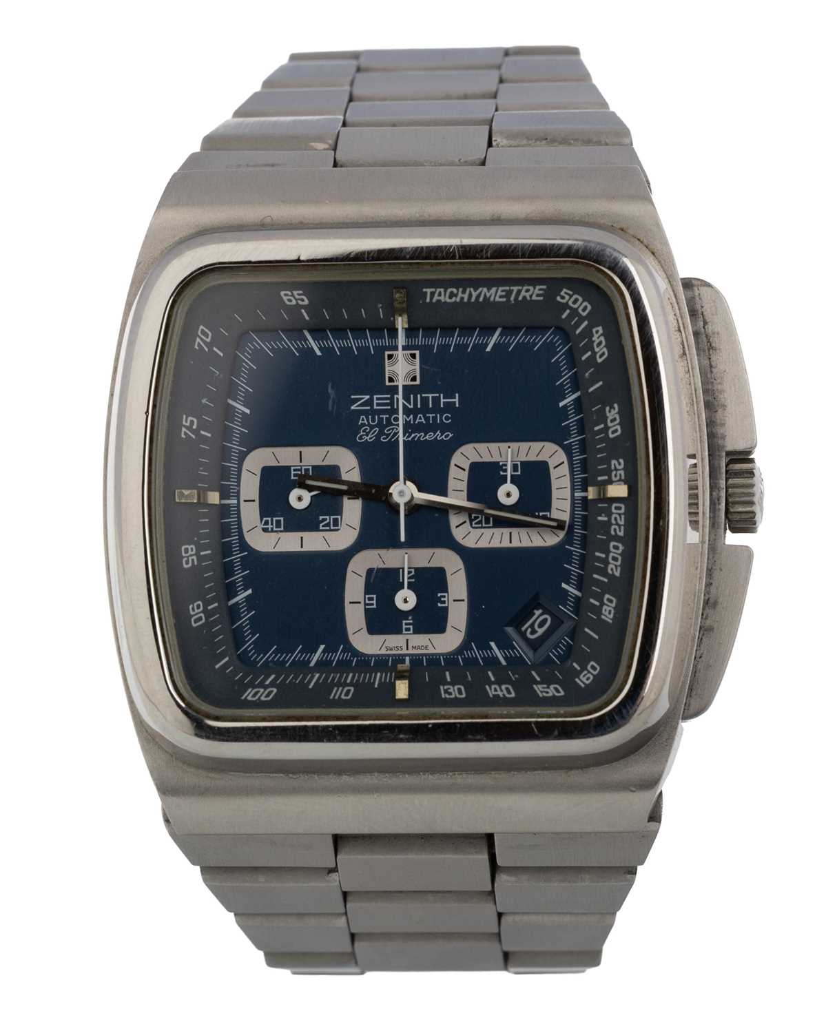 Lot 872 - ZENITH EL PRIMERO 'TV SCREEN'