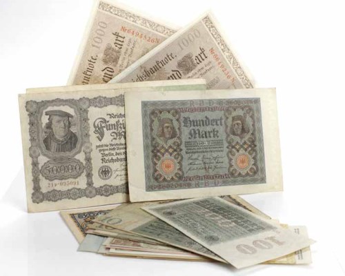 Lot 239 - LOT OF GERMAN BANKNOTES including