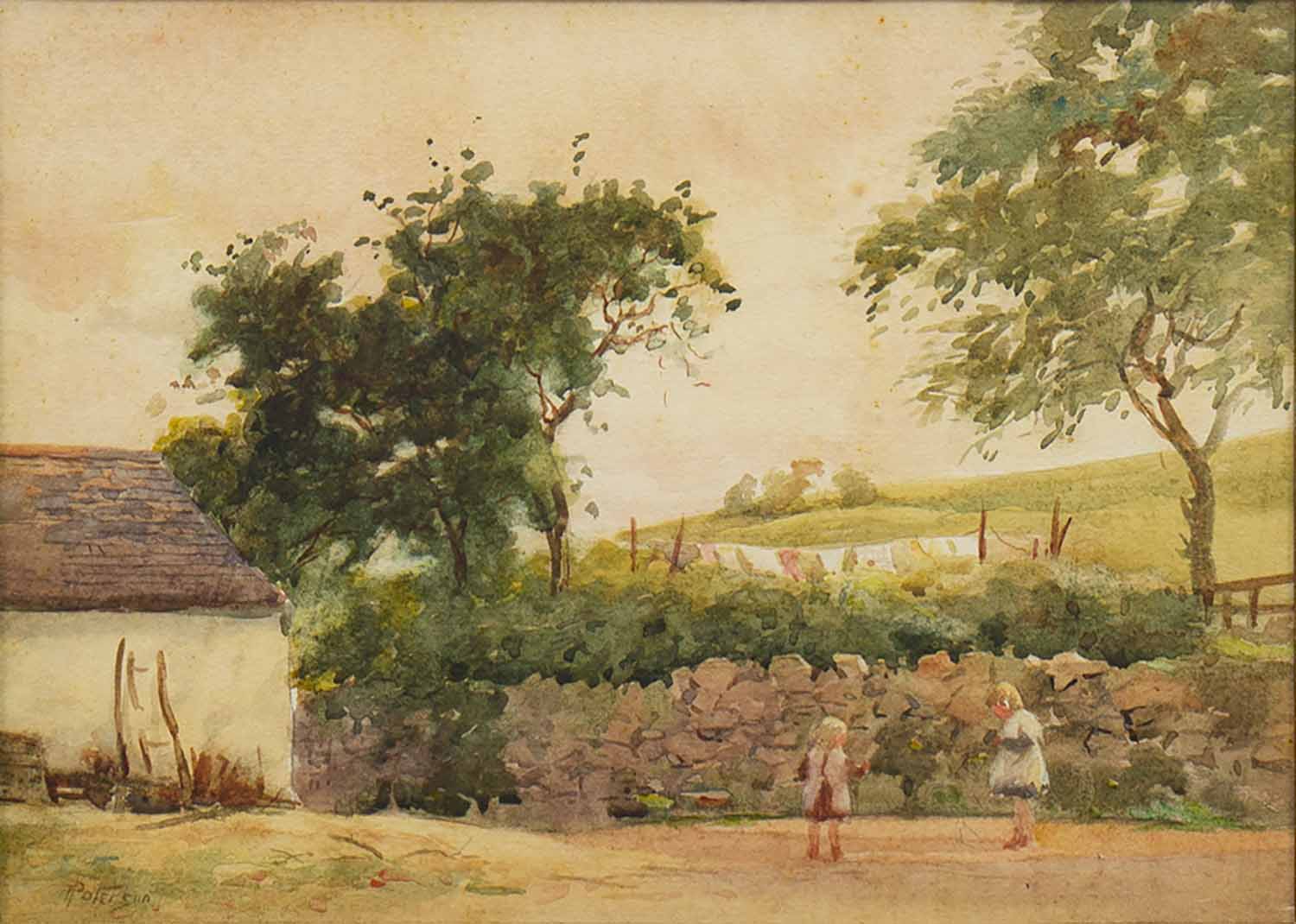 Lot 121 - TOM PATERSON (SCOTTISH 20TH CENTURY),