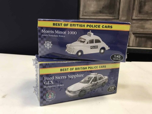 Lot 358 - COLLECTION OF ATLAS EDITIONS BRITISH POLICE
