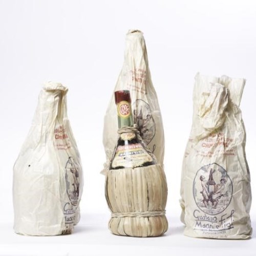 Lot 1383 - MAGNI VINI VINTAGE 1968 (6) Tuscan Red Wine,