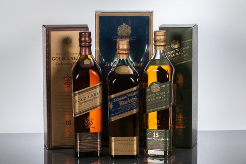 Lot 1224 - JOHNNIE WALKER BLUE LABEL Blended Scotch