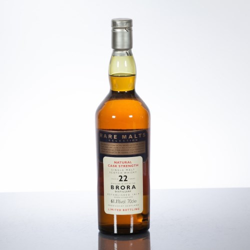 Lot 1064 - BRORA 22 YEAR OLD RARE MALTS Single