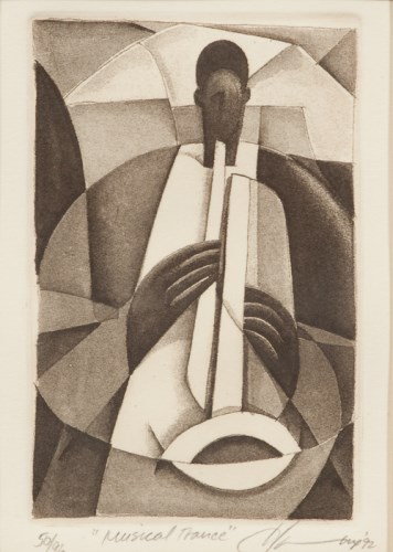 Lot 1927 - JOSEPH HOLSTON (AMERICAN b.1944), CLIMBIN'