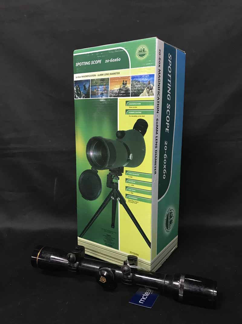 Lot 109 - LOT OF OPTICAL EQUIPMENT including scopes,